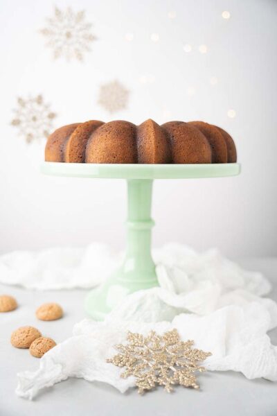 Italian Amaretti Budino Cake - xoxoBella