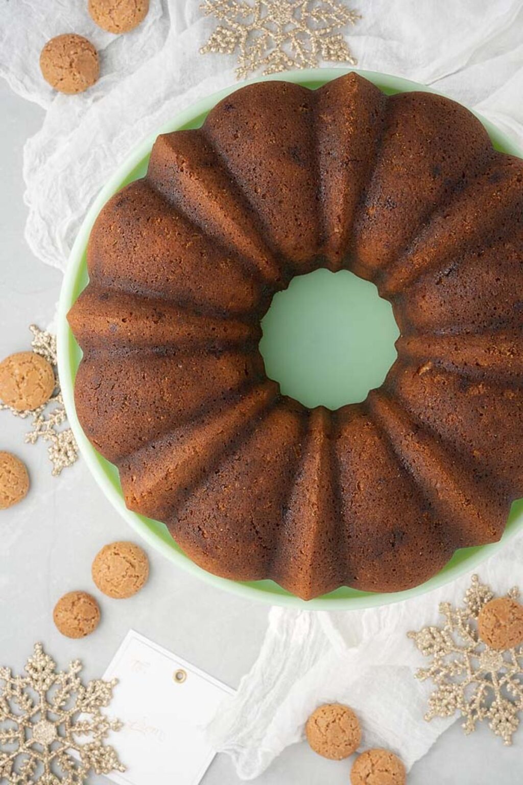 Italian Amaretti Budino Cake - xoxoBella