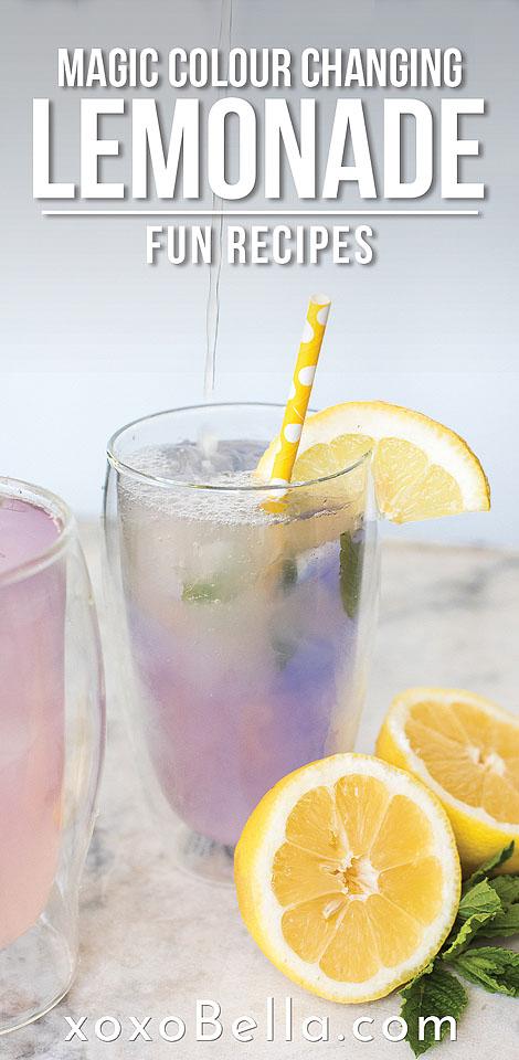 Colour Changing Lemonade | xoxoBella