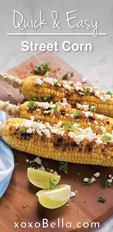 Mexican Street-Style Corn - xoxoBella