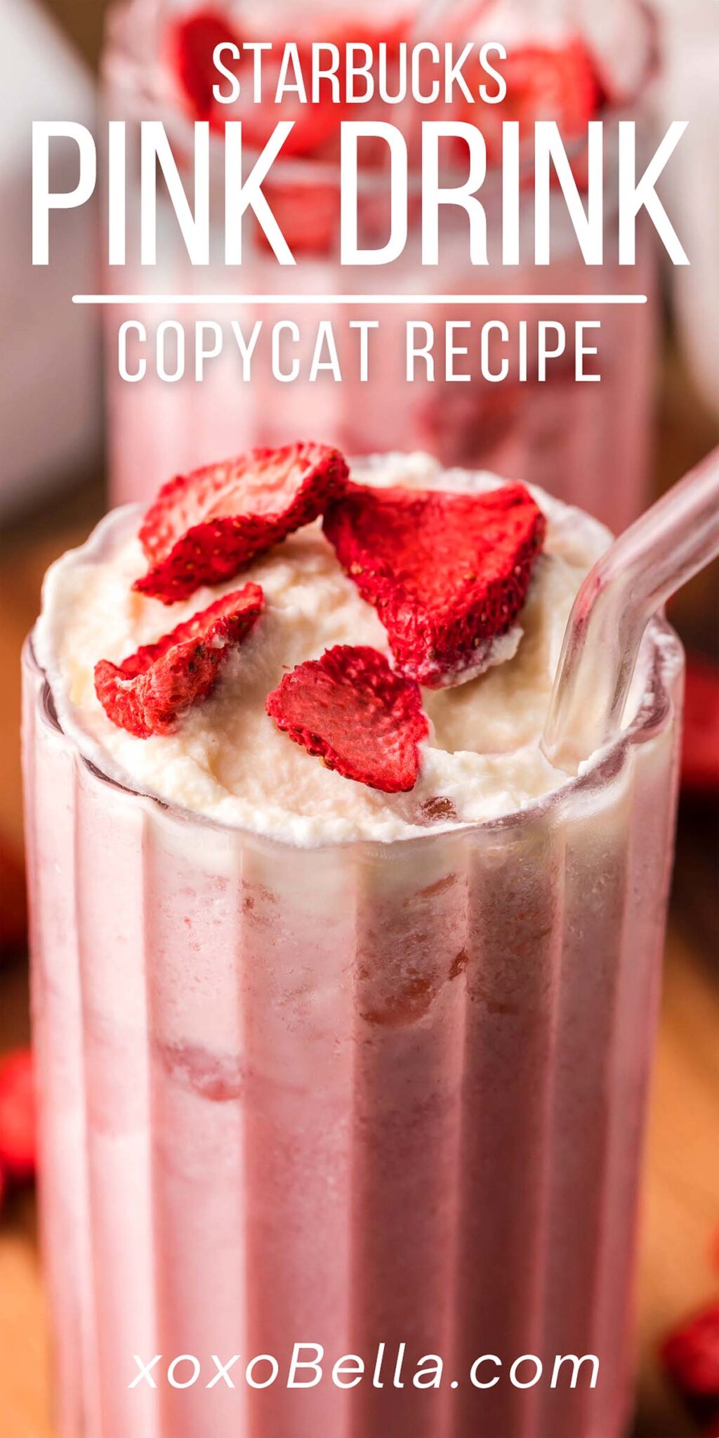 Starbucks Copycat Pink Drink - xoxoBella