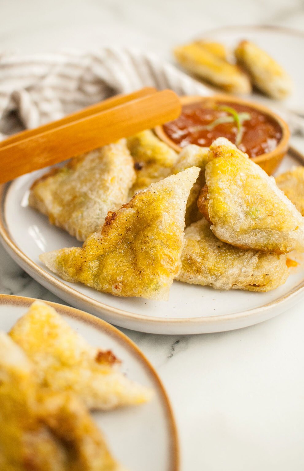 Rice Paper Samosas - xoxoBella