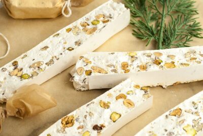 Homemade Torrone Italian Nut Nougat - xoxoBella