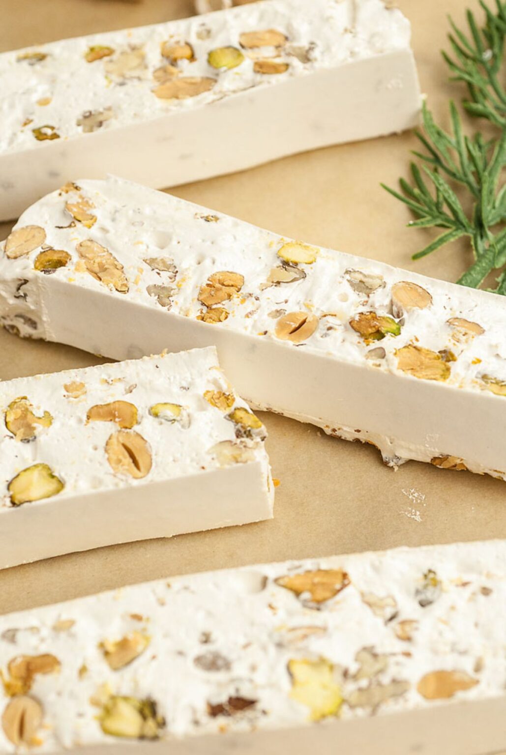 Homemade Torrone Italian Nut Nougat - xoxoBella