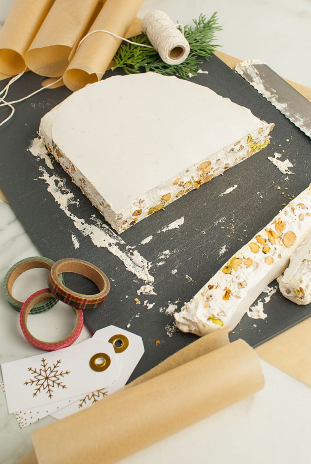 Homemade Torrone Italian Nut Nougat - xoxoBella