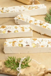 Homemade Torrone Italian Nut Nougat - xoxoBella