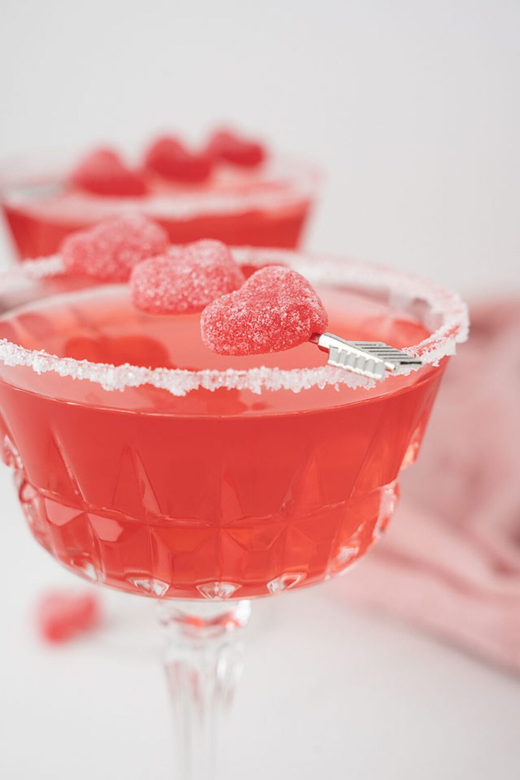 Strawberry Sour Candy Cocktail - xoxoBella