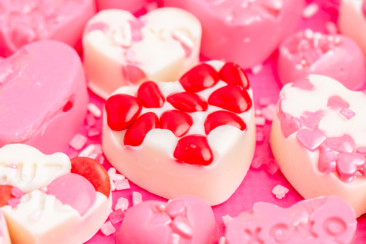 White Chocolate Hearts - xoxoBella