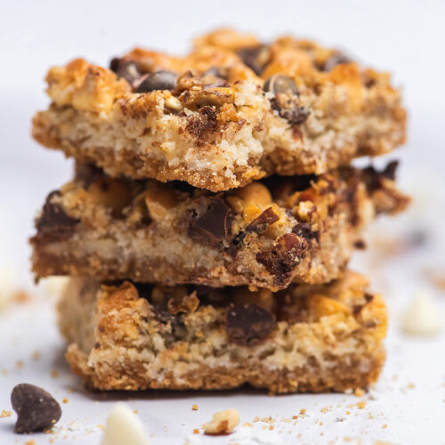 Chocolate Coconut Magic Bars - xoxoBella