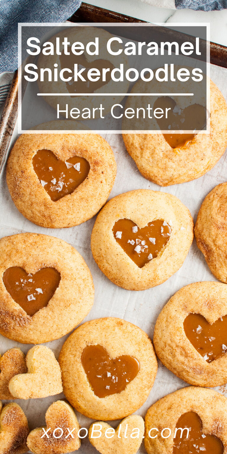 Salted Caramel Snickerdoodles - xoxoBella