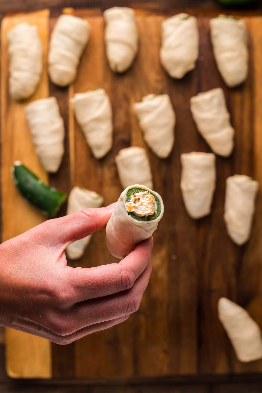 Air Fryer Pull Apart Jalapeño Popper Rolls - xoxoBella