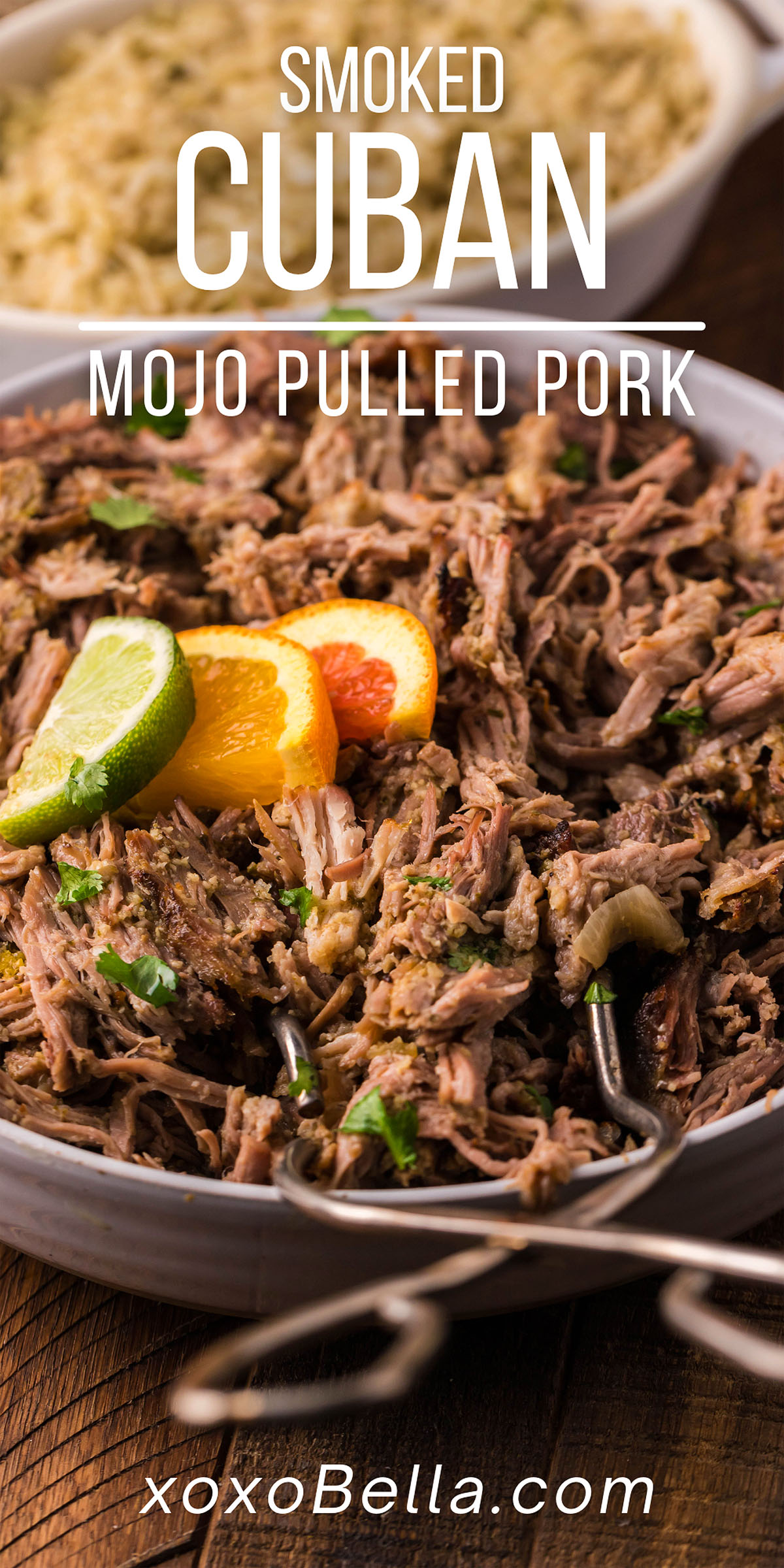 Smoked Cuban Mojo Pulled Pork - xoxoBella