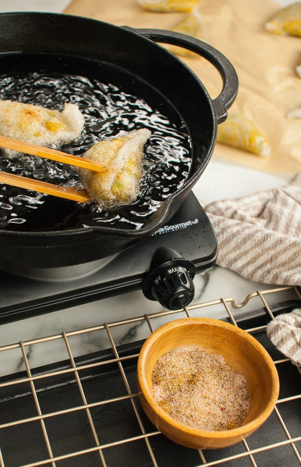 Rice Paper Samosas - xoxoBella