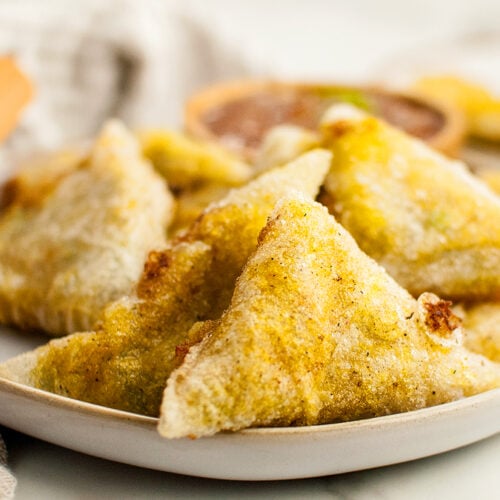 Rice Paper Samosas - xoxoBella