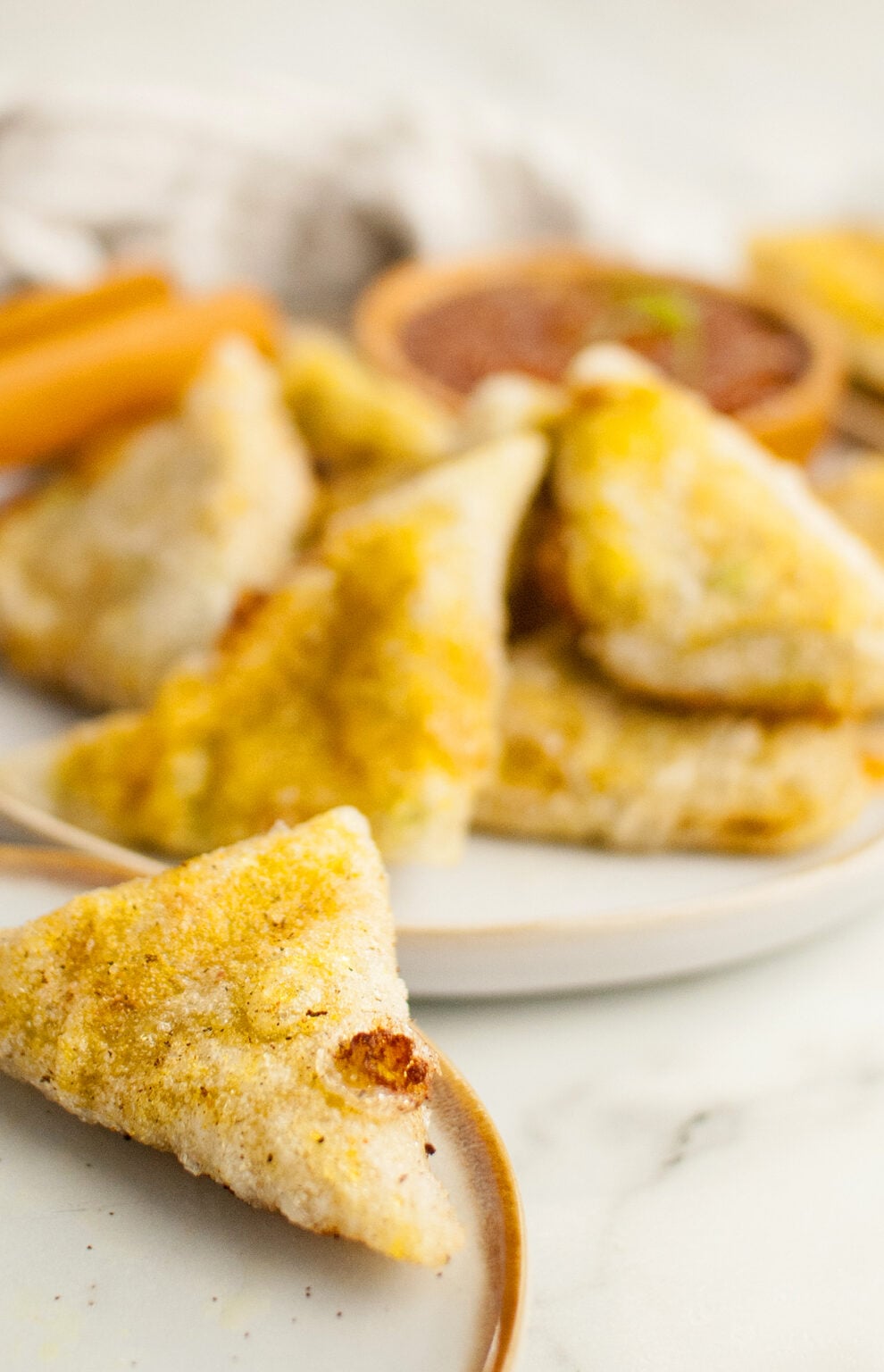 Rice Paper Samosas - xoxoBella
