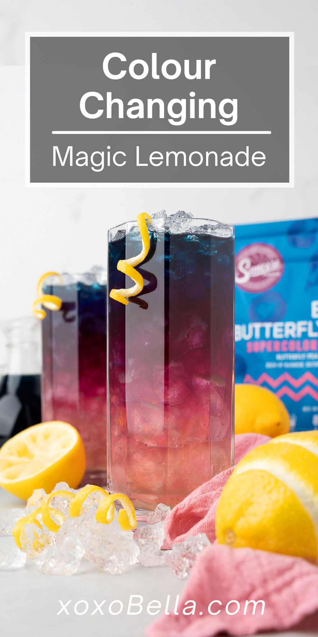 Color Changing Lemonade - xoxoBella