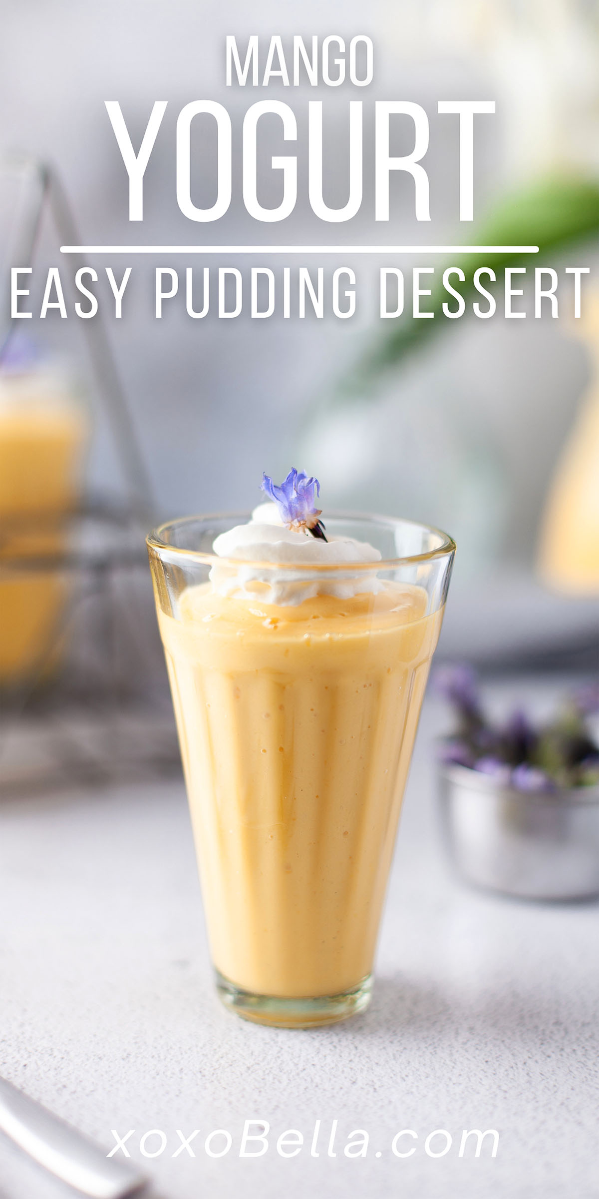 Mango Yogurt Dessert - xoxoBella