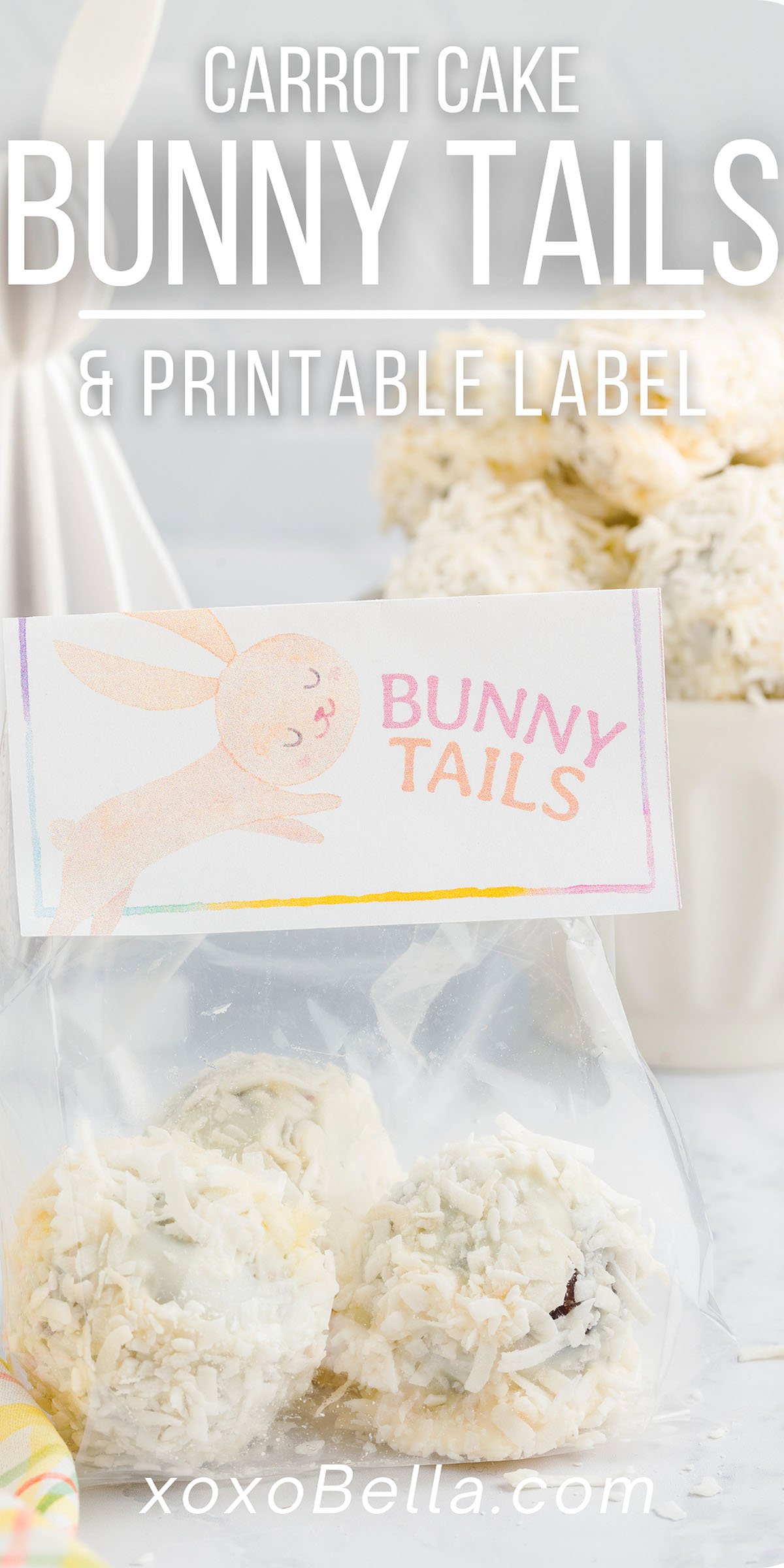 Easter Carrot Cake Balls - xoxoBella