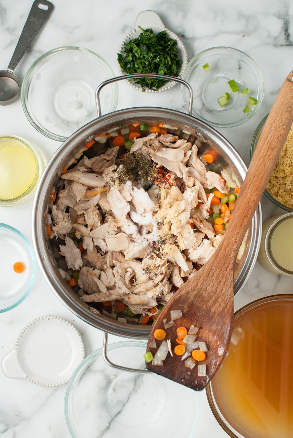 Chicken Pastina Soup - xoxoBella