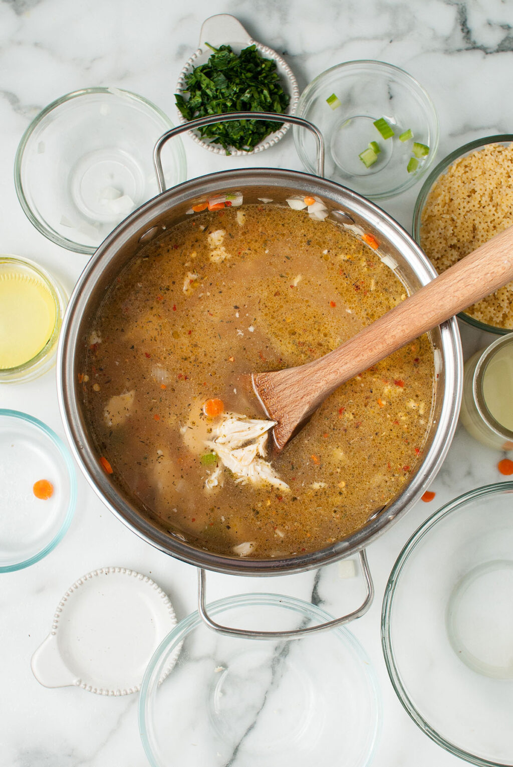 Chicken Pastina Soup - xoxoBella