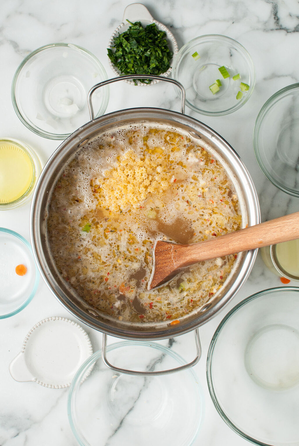 Chicken Pastina Soup - xoxoBella