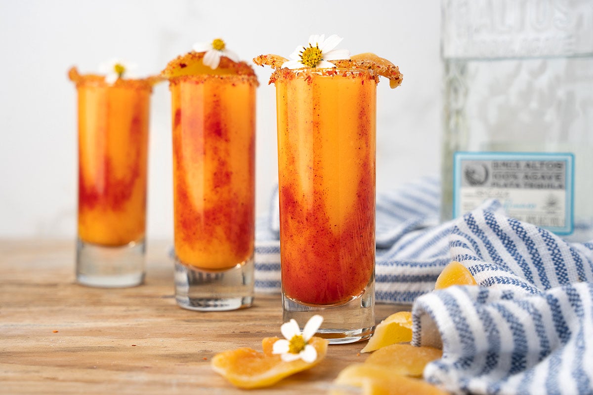 Chile Mango Mexican Candy Shots - xoxoBella