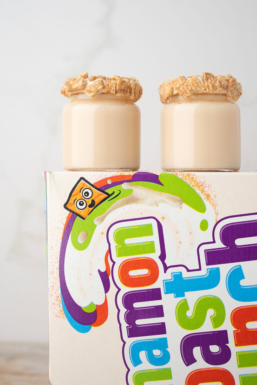 Cinnamon Toast Crunch Fireball and Rum Milk Shots - xoxoBella