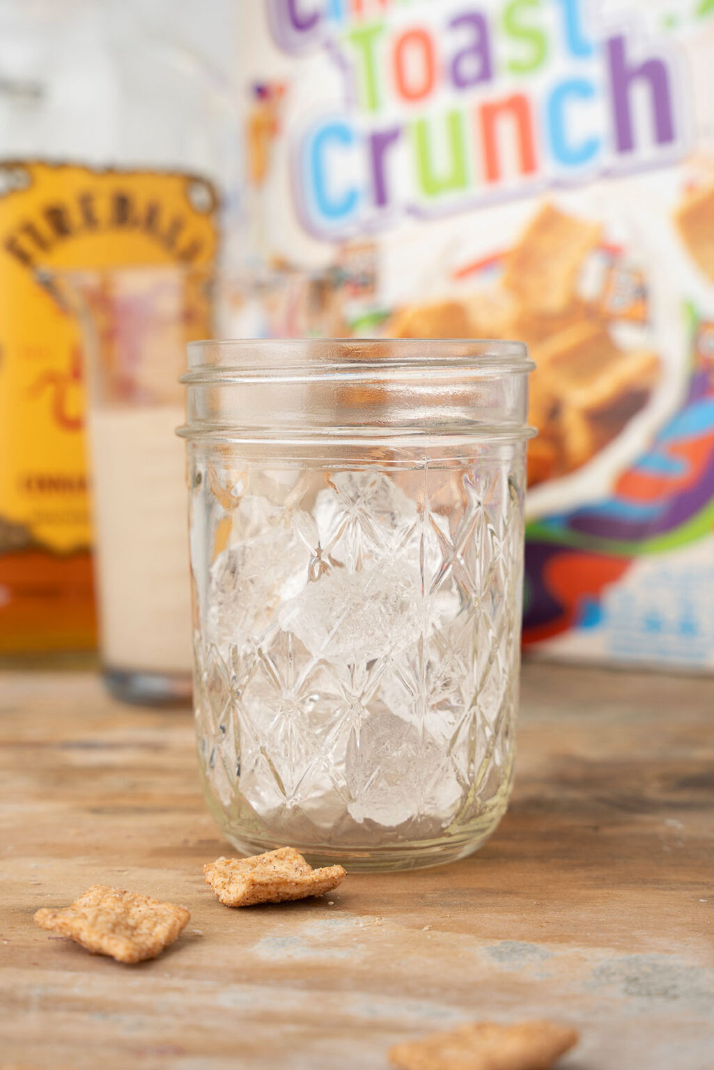 Cinnamon Toast Crunch Fireball and Rum Milk Shots - xoxoBella