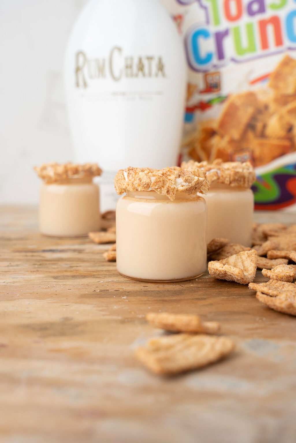 Cinnamon Toast Crunch Fireball and Rum Milk Shots - xoxoBella