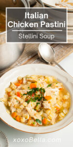 Chicken Pastina Soup - xoxoBella