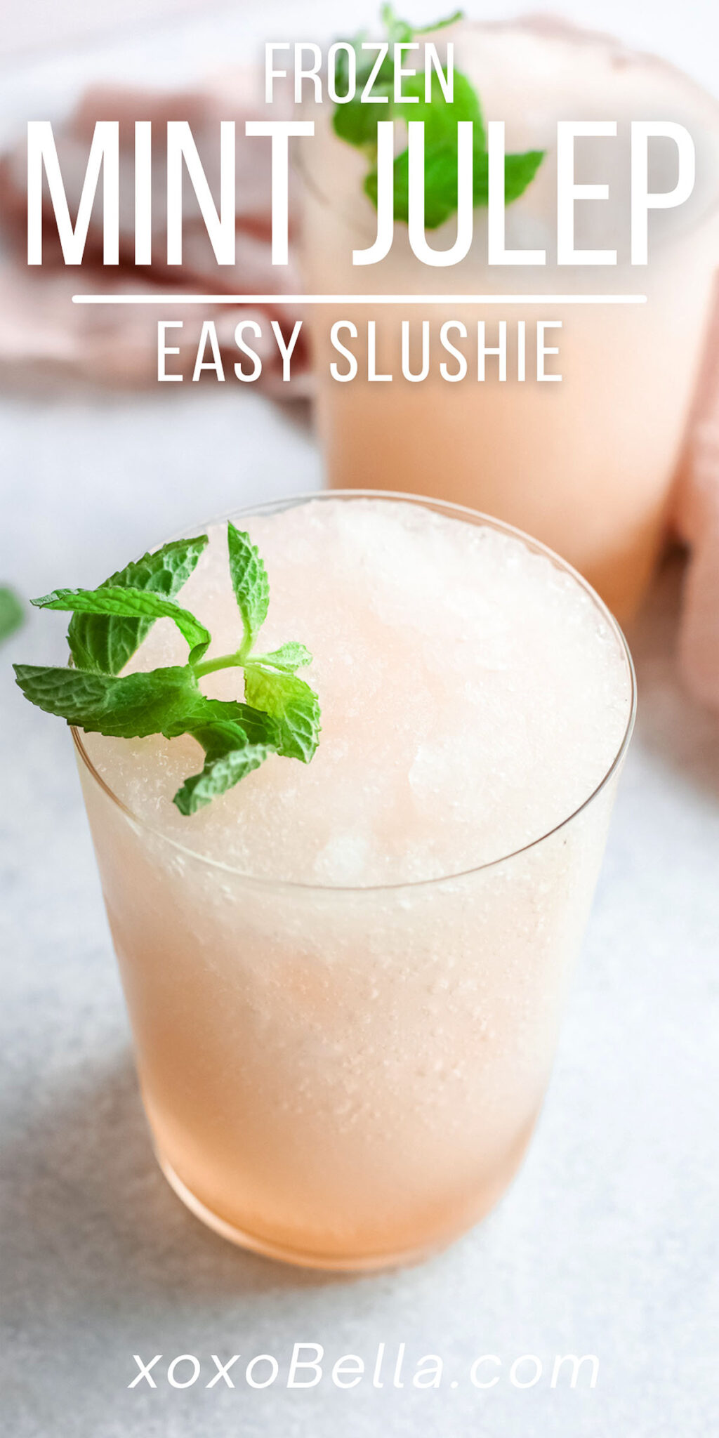 Mint Julep Slushie - xoxoBella
