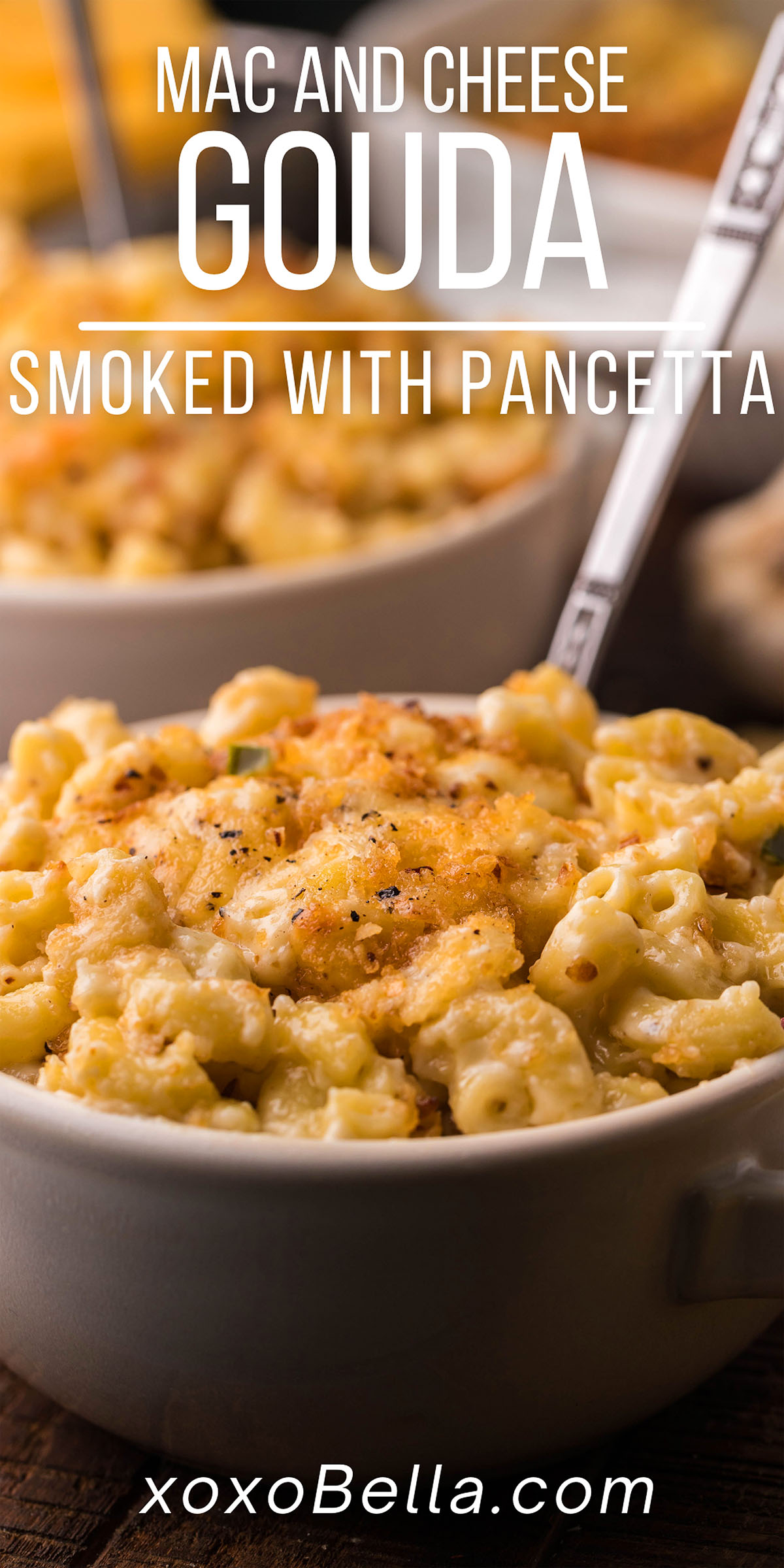 Smoked Gouda Mac and Cheese - xoxoBella