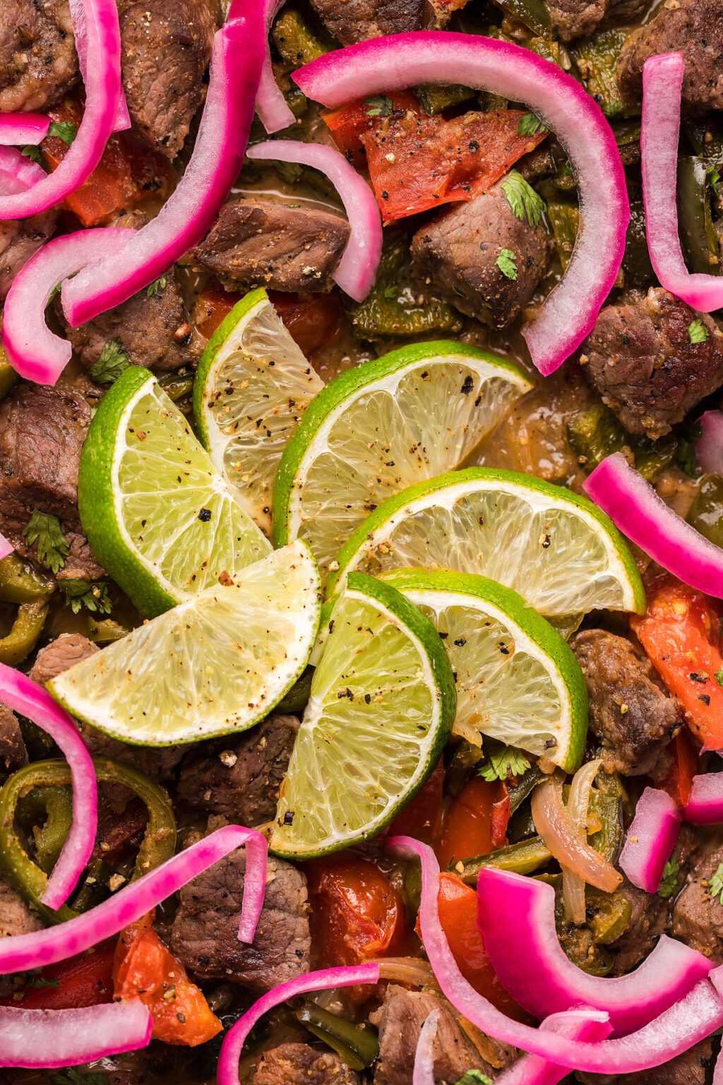 Steak Picado with Pickled Onions - xoxoBella