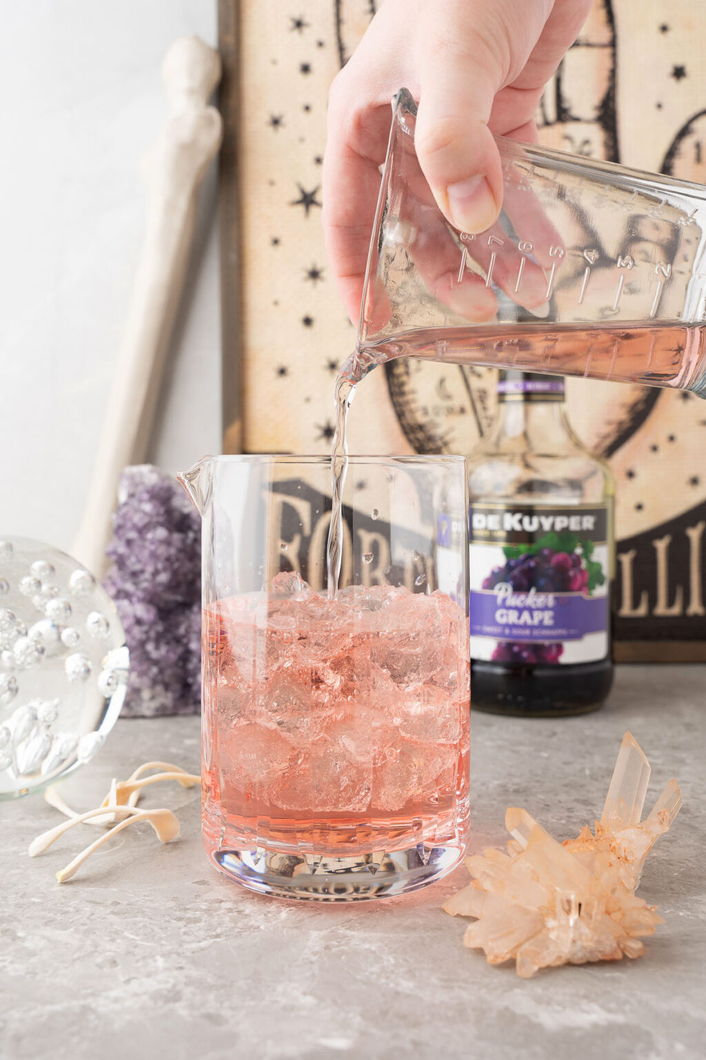 Black Magic Rum Halloween Cocktail - xoxoBella