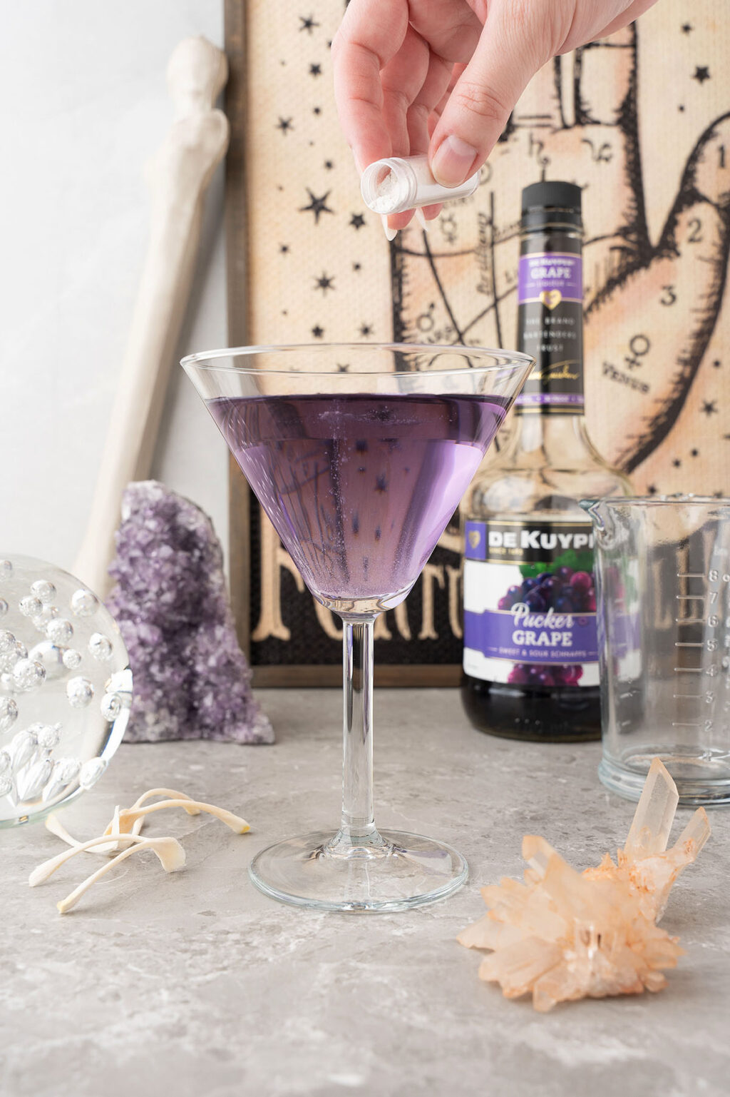 Black Magic Rum Halloween Cocktail - xoxoBella