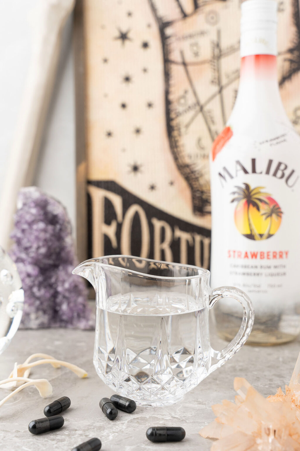 Black Magic Rum Halloween Cocktail - xoxoBella