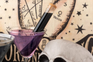 Black Magic Rum Halloween Cocktail - xoxoBella