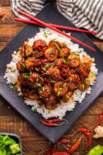 General Tso Shrimp Stir Fry - xoxoBella