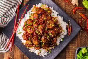 General Tso Shrimp Stir Fry - xoxoBella
