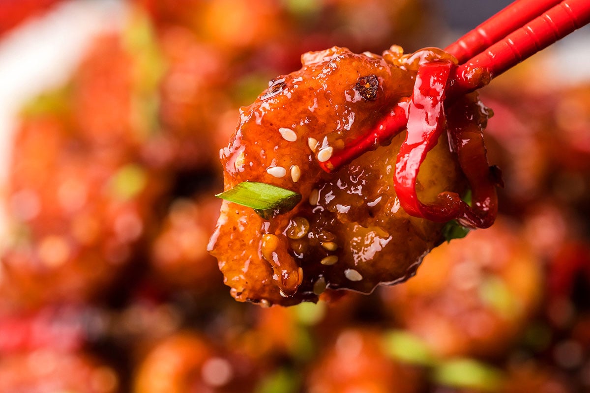 Easy General Tso Shrimp Stir Fry - xoxoBella