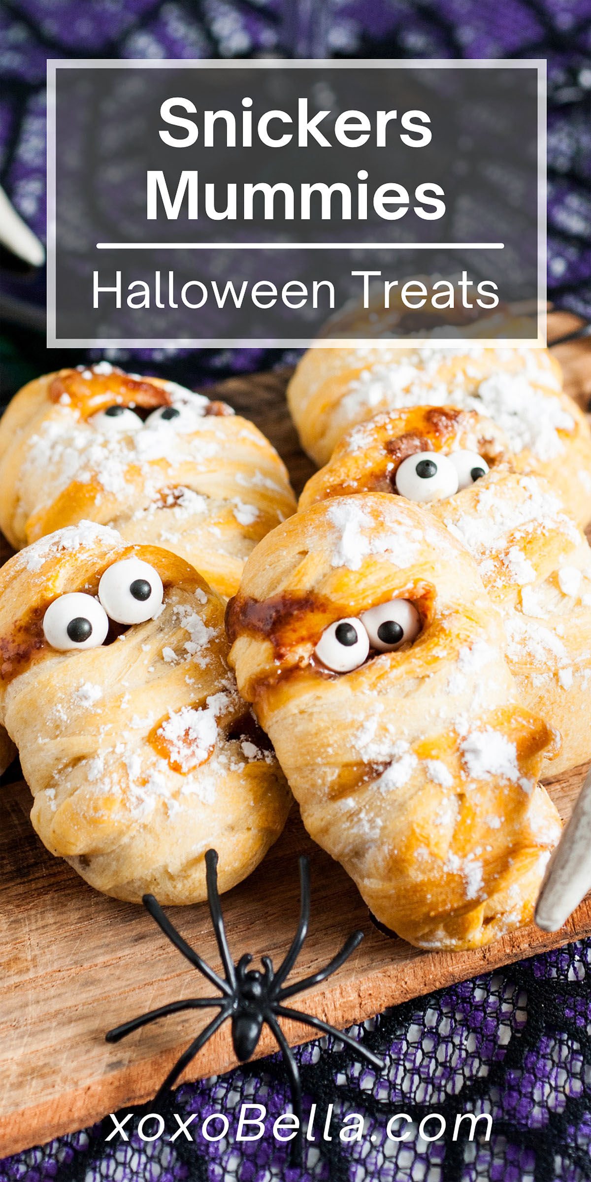 Halloween Snickers Mummy Treats - xoxoBella