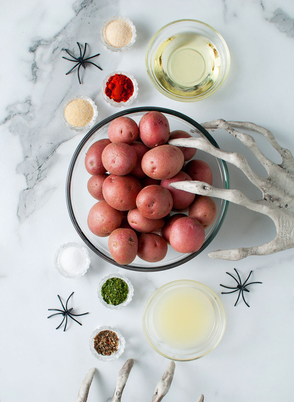 Spooky Halloween Skull Potatoes - xoxoBella