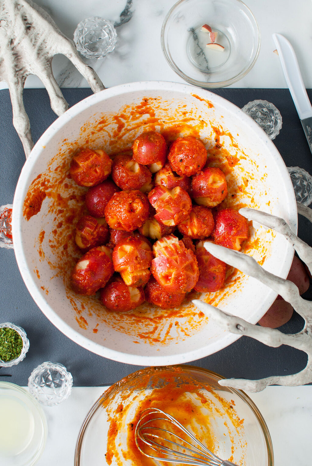 Spooky Halloween Skull Potatoes - xoxoBella