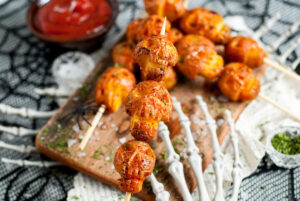 Spooky Halloween Skull Potatoes - xoxoBella