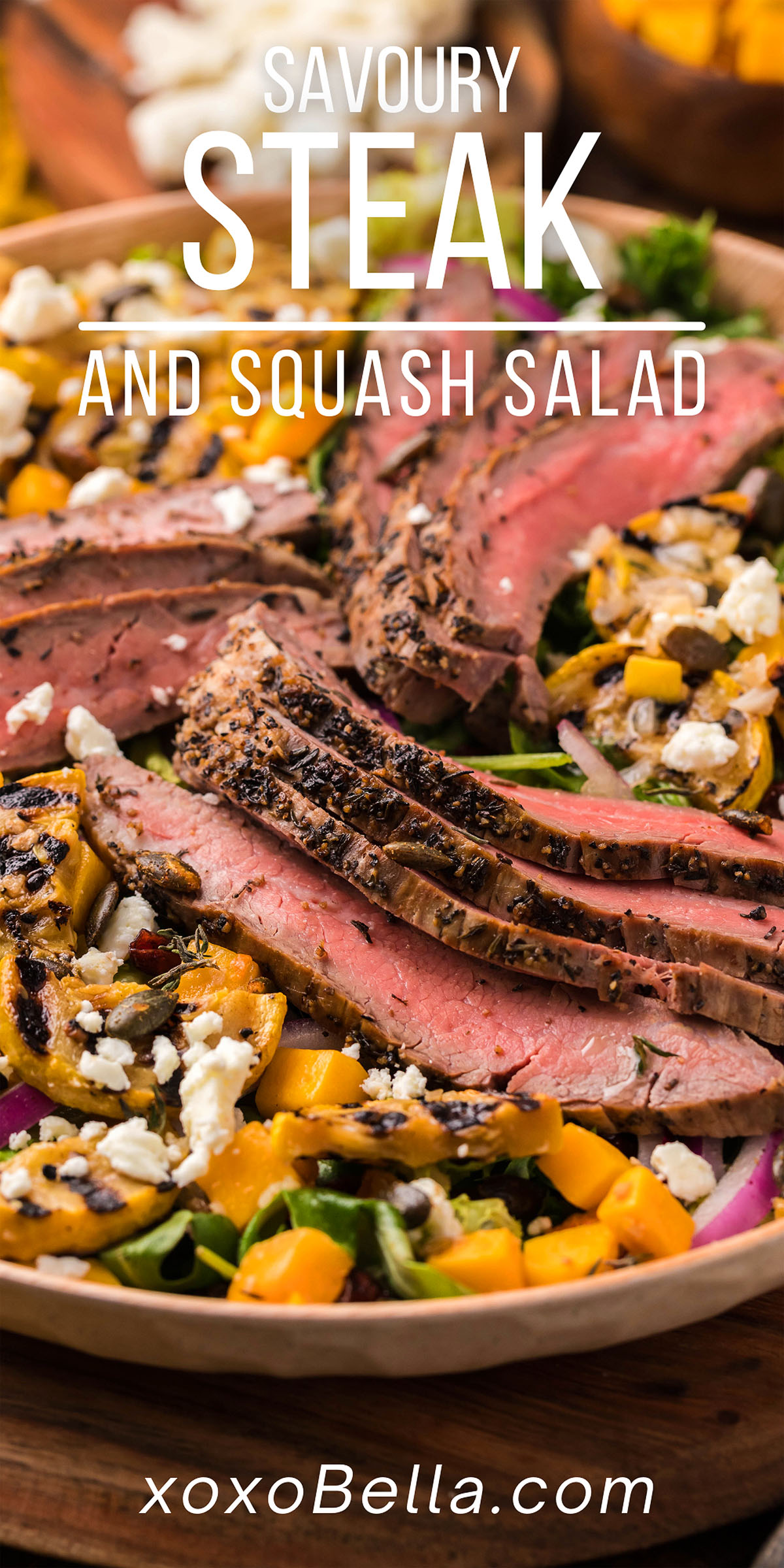 Steak and Squash Salad - xoxoBella