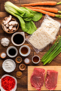 Beef Yaki Udon Noodles - xoxoBella