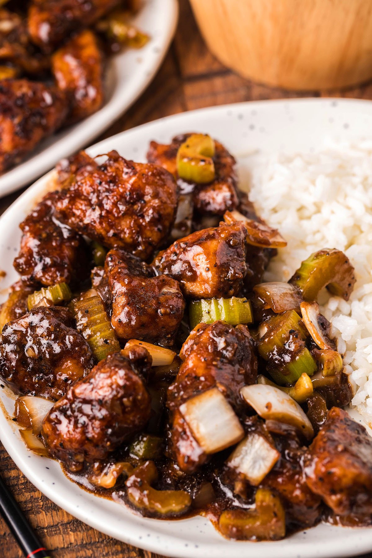 Black Pepper Chicken - Copycat Panda Express Recipe - xoxoBella