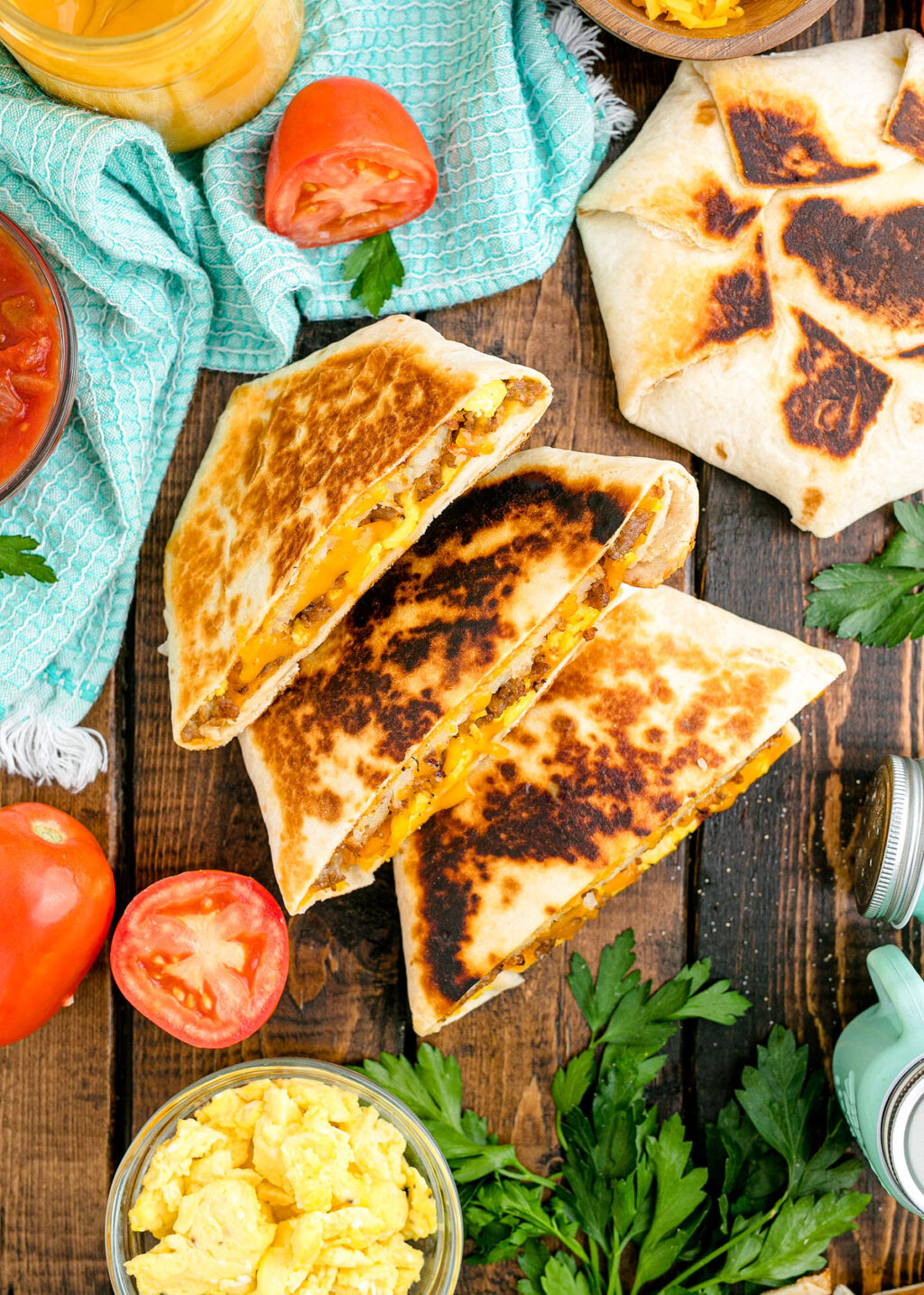 Breakfast Crunchwrap Recipe - xoxoBella