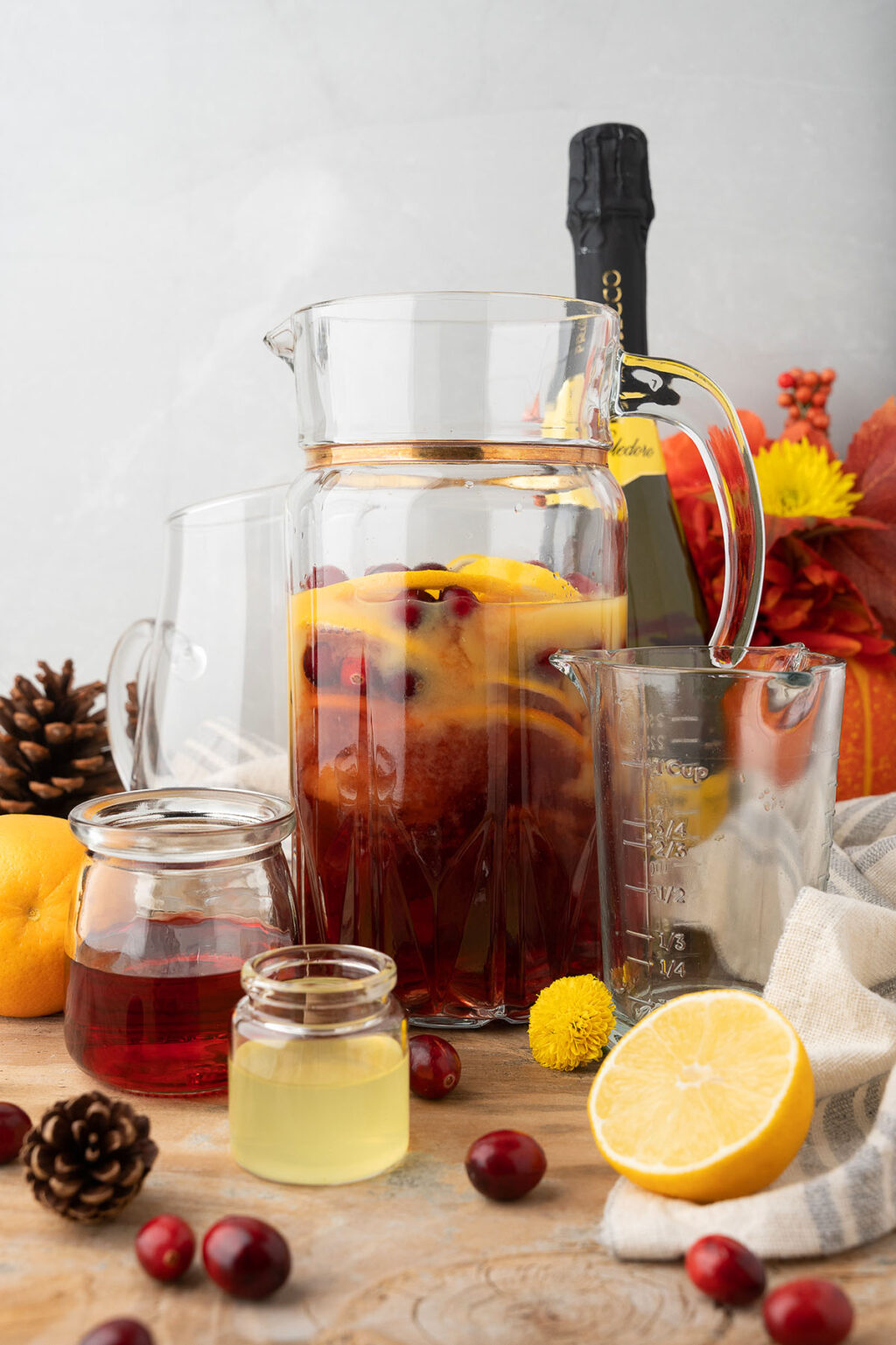 Cranberry Orange Prosecco Punch - xoxoBella