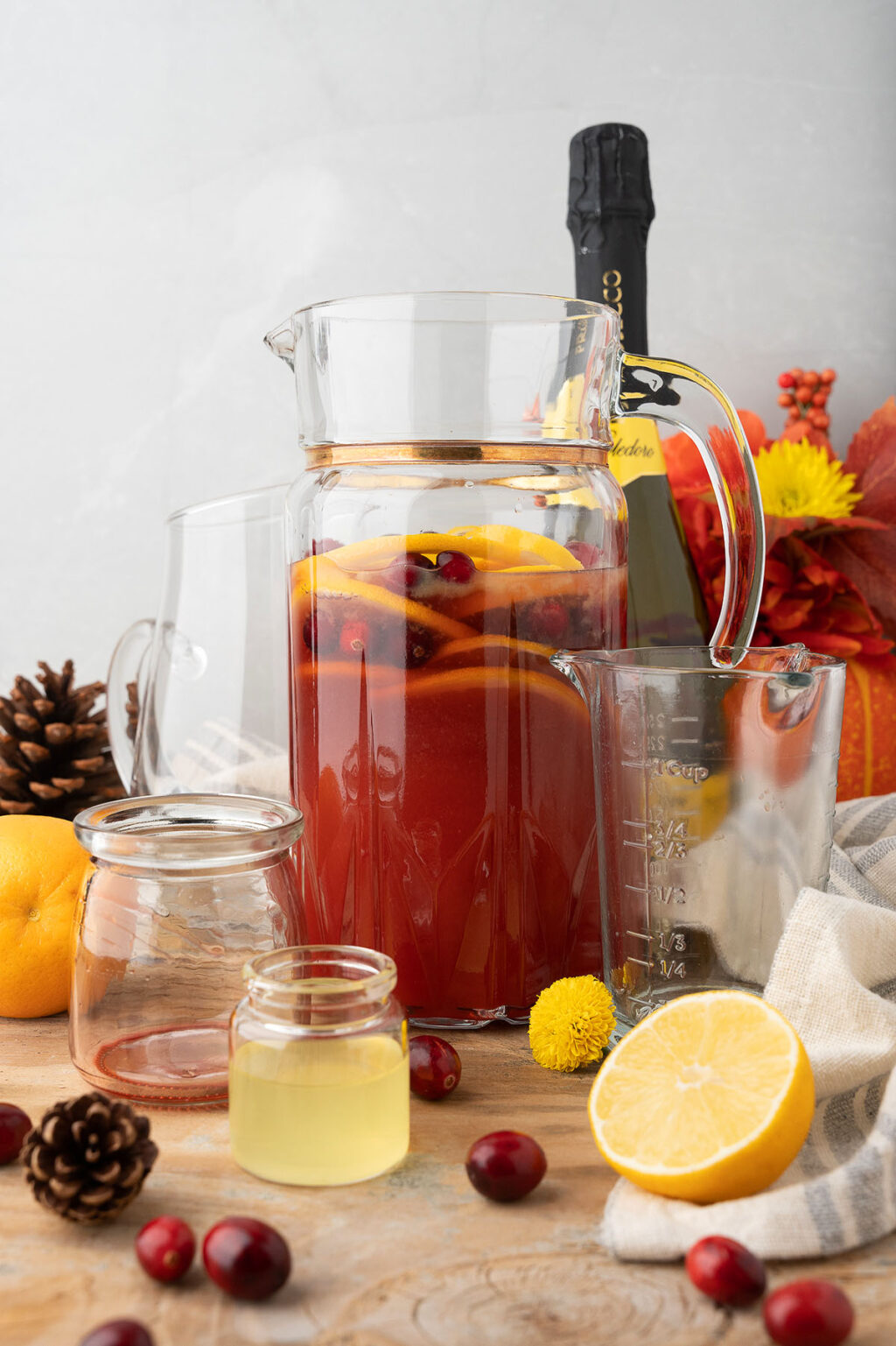 Cranberry Orange Prosecco Punch - xoxoBella
